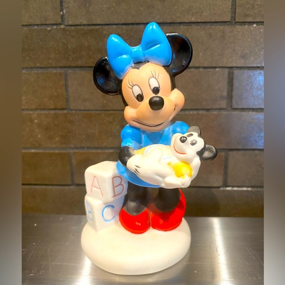 Disney | Accents | Schmid Disney Ceramic Minnie Mouse Baby Mouse Blocks ...